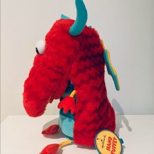 Hallmark | Toys | Hallmark Plush Hand Puppet Red Dragon Toy New With ...